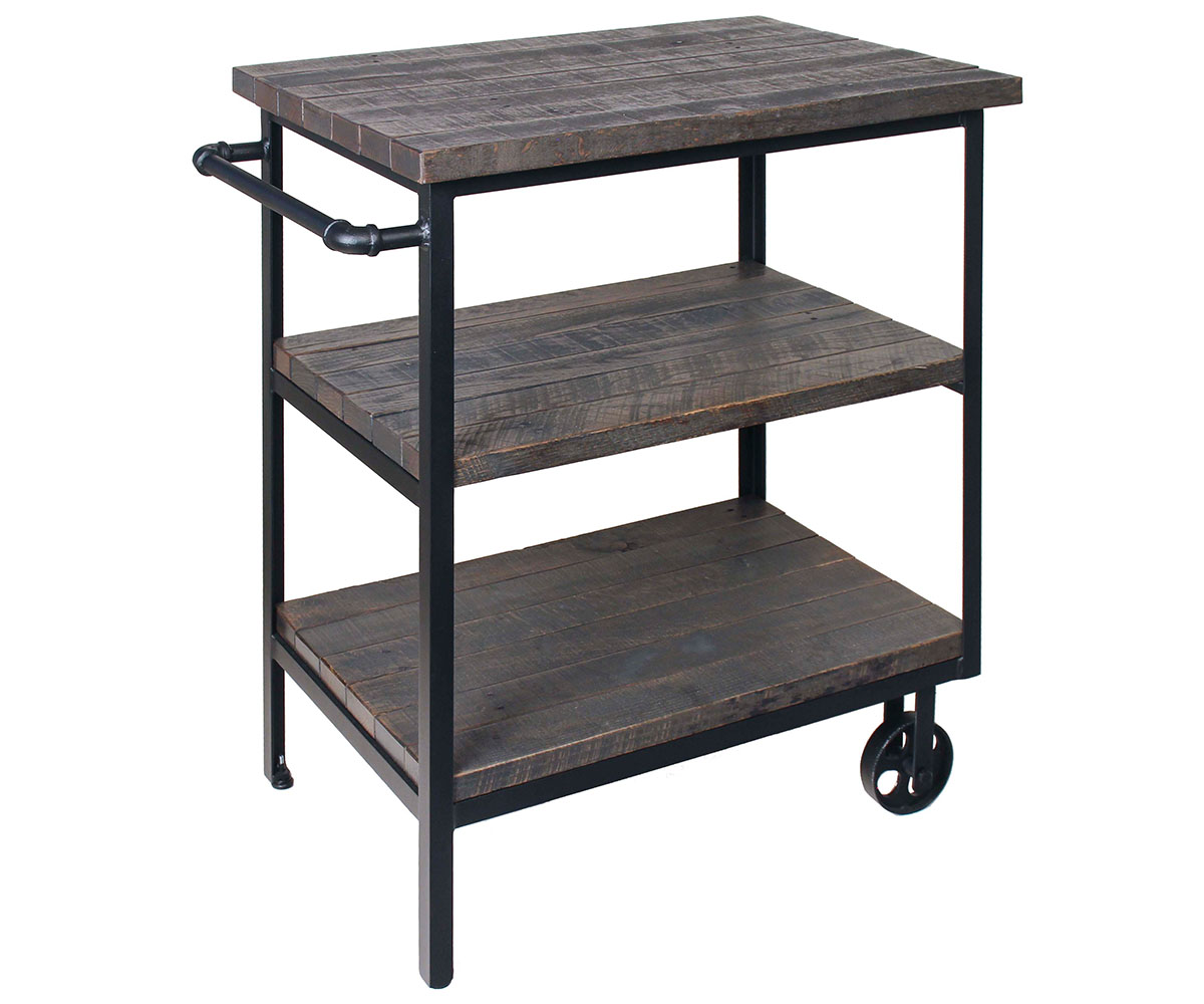 Rustic Tea Cart - The Factory Furniture