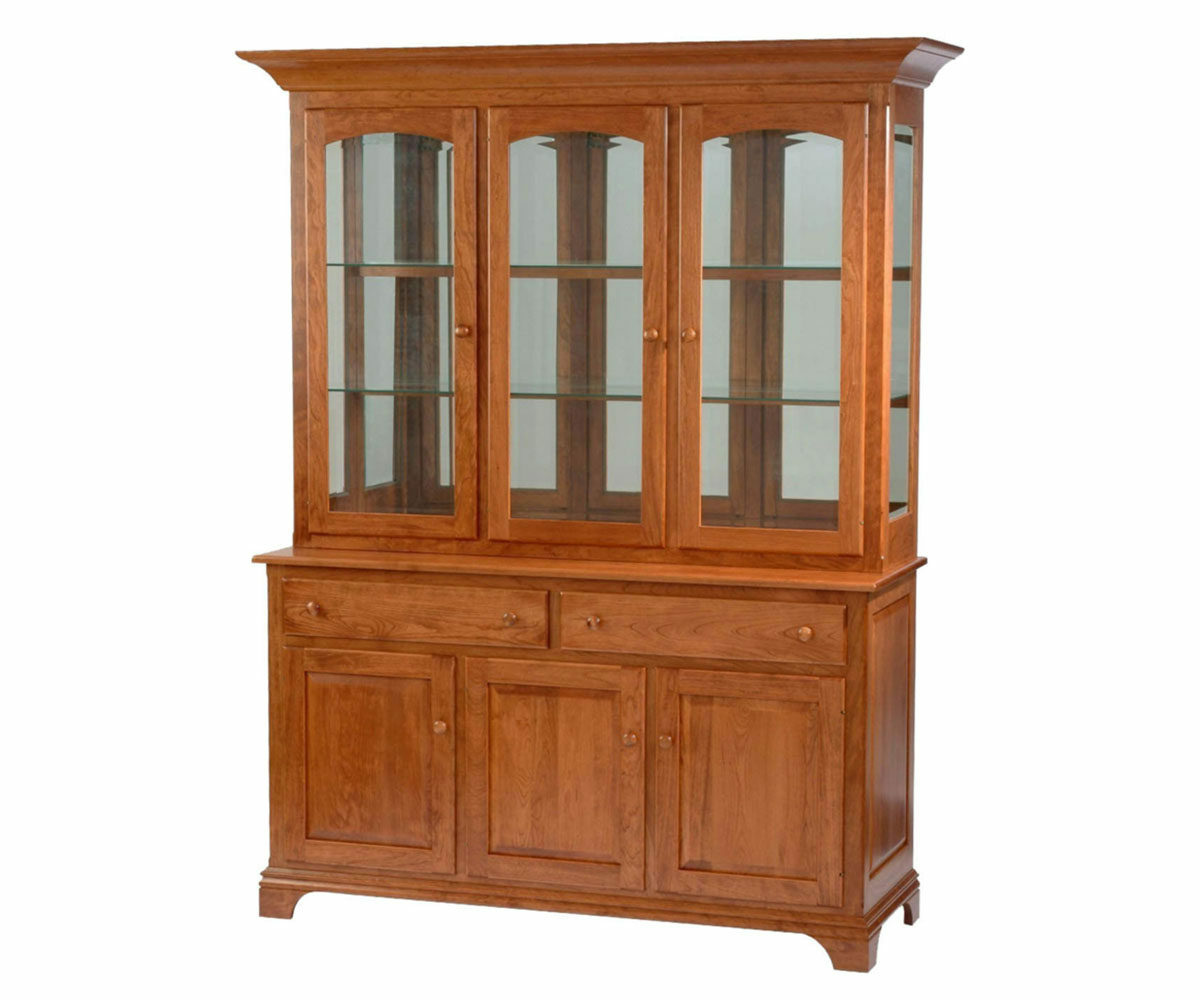 NDH Deluxe 3 Door Hutch - Long Doors - The Factory Furniture