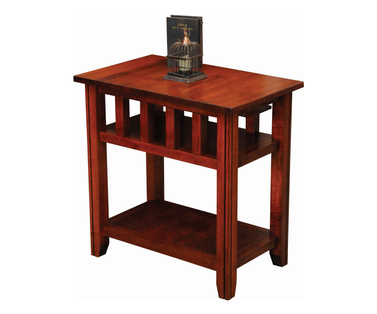 20th Century Mission End Table - The Factory Furniture