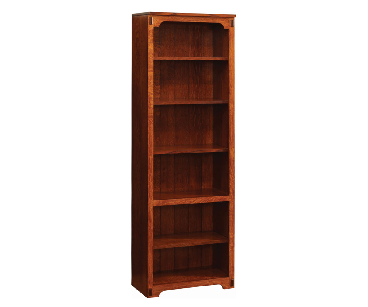 Mission Bookcase - 72"H - The Factory Furniture