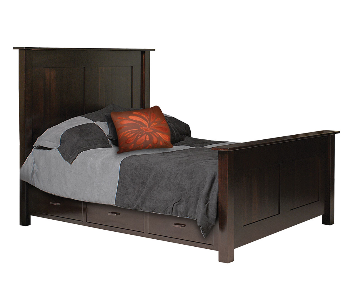 Horizon Shaker Bed - The Factory Furniture